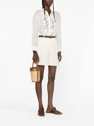 Zimmermann Raie Lace-panel Shirt