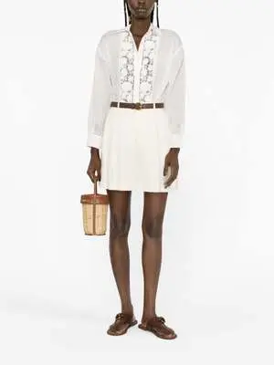 Zimmermann Raie Lace-panel Shirt