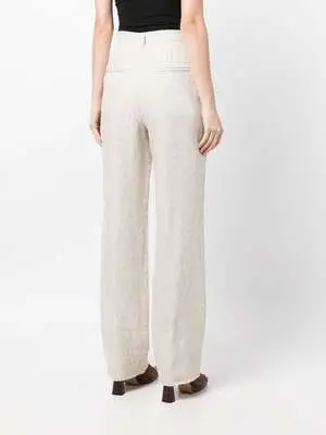REFORMATION Mason Wide-leg Linen Trousers