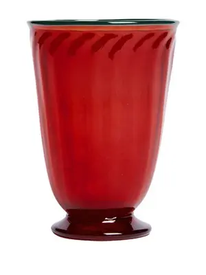 La DoubleJ Rainbow Murano Glasses - Red