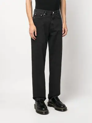 A.p.c. Martin Straight-leg Jeans - Black
