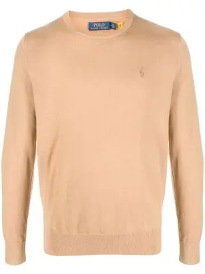Polo Ralph Lauren Cotton-cashmere Blend Jumper - Neutrals