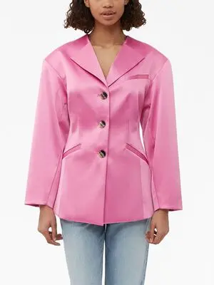 GANNI Single-breasted Blazer