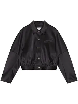 GANNI Long-sleeve Bomber Jacket