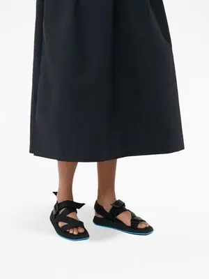 GANNI Multi-strap Sandals - Black