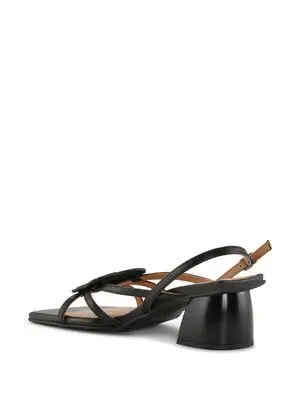 GANNI Logo-plaque Sandals