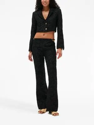 GANNI Jacquard Cropped Jacket