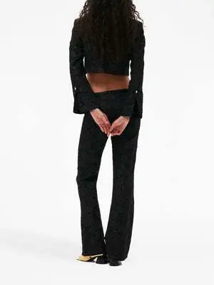 GANNI Jacquard Cropped Jacket