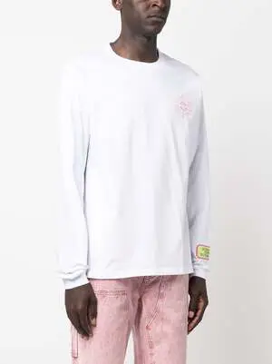 Gcds Surfing Wirdo Graphic-print T-shirt - White