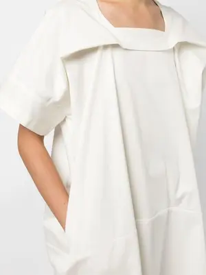 MARINA YEE Pepper Folded-collar Dress