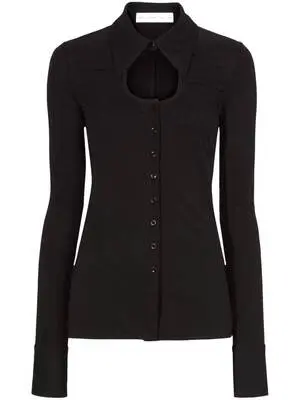 Proenza Schouler White Label Cut-out Shirt
