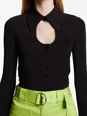 Proenza Schouler White Label Cut-out Shirt