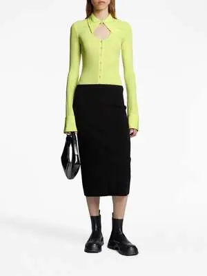 Proenza Schouler White Label Cut-out Shirt