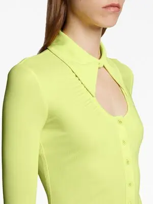 Proenza Schouler White Label Cut-out Shirt