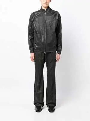 TAAKK Elastic-waist Straight-leg Trousers