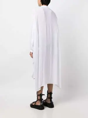 Isabel Benenato Long-sleeve Shirt Dress