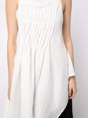 MARC LE BIHAN Asymmetric Sleeveless Top