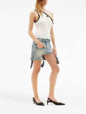 COURREGES Cut-out Mini Skirt