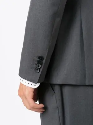 BOSS Single-breasted Fitted Blazer - Grey