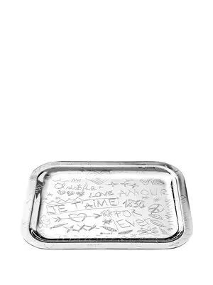 Christofle Graffiti Rectangular Tray