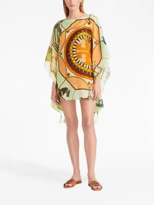 Tory Burch Graphic-print Beach Caftan