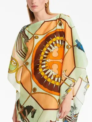 Tory Burch Graphic-print Beach Caftan