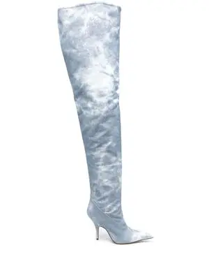 GIABORGHINI Gia 33 100mm Pointed-toe Boots