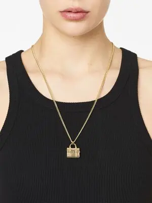 Marc Jacobs Tote Bag Pendant Necklace