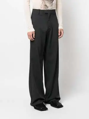 Raf Simons Straight-leg Trousers - Grey