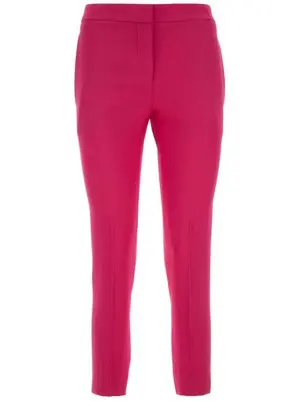 Alexander Mcqueen Textured Pants For Women