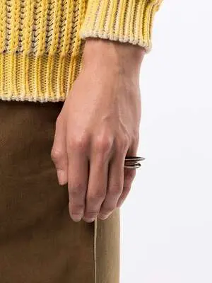 SHAUN LEANE Sabre Deco Ring - Black