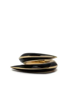 SHAUN LEANE Sabre Deco Ring - Black