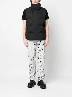 Dsquared2 Funnel-neck Padded Gilet - Black