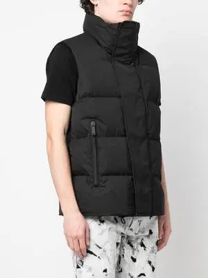 Dsquared2 Funnel-neck Padded Gilet - Black