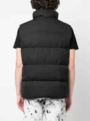 Dsquared2 Funnel-neck Padded Gilet - Black