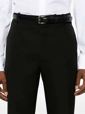 Alexander McQueen Tailored Cigarette Trousers - Black
