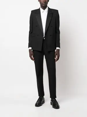 Alexander McQueen Tapered-leg Tailored Trousers
