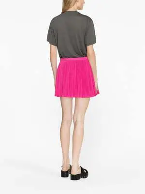 Red Valentino Flared Pleated Shorts
