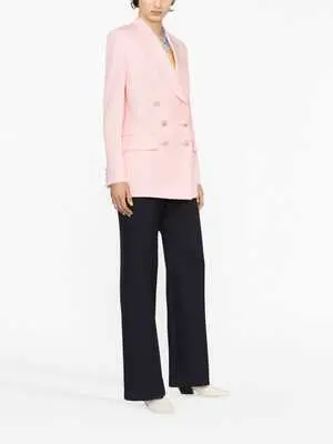 Casablanca Double-breasted Blazer - Pink