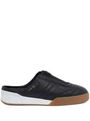 COURREGES Club 02 Leather Sneakers - Black