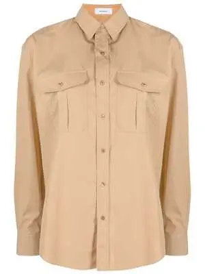 Wardrobe.NYC Oversize Cotton Shirt - Neutrals