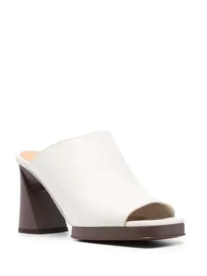 TOD'S Sculpted-heel Open-toe Sandals