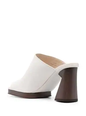 TOD'S Sculpted-heel Open-toe Sandals