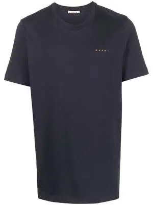 Marni Logo-print T-shirt - Blue