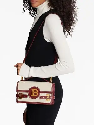 Balmain Logo-plaque Shoulder Bag