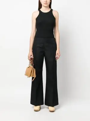 Studio Nicholson Acapulco Flared Trousers - Black