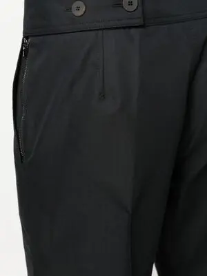 Studio Nicholson Acapulco Flared Trousers - Black