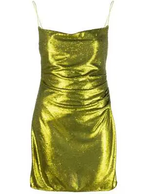 Gauge81 Sequinned Draped Minidress