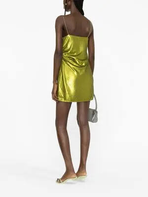 Gauge81 Sequinned Draped Minidress