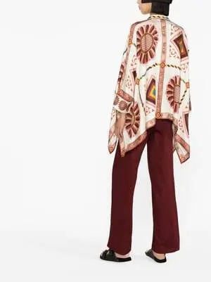 La DoubleJ Printed Asymmetric Shirt